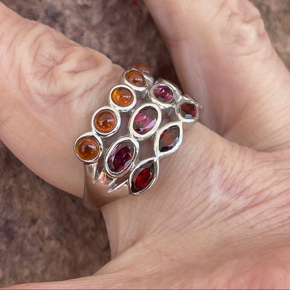 JOYA by Judy Crowell | Jewelry | Joya By Judy Crowell Multi 3 Row Wide ...